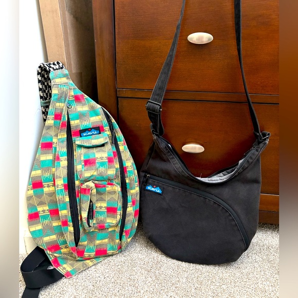 Kavu | Bags | Kavu Colorful Patterned Sling Bag And Crossbody Purse ...